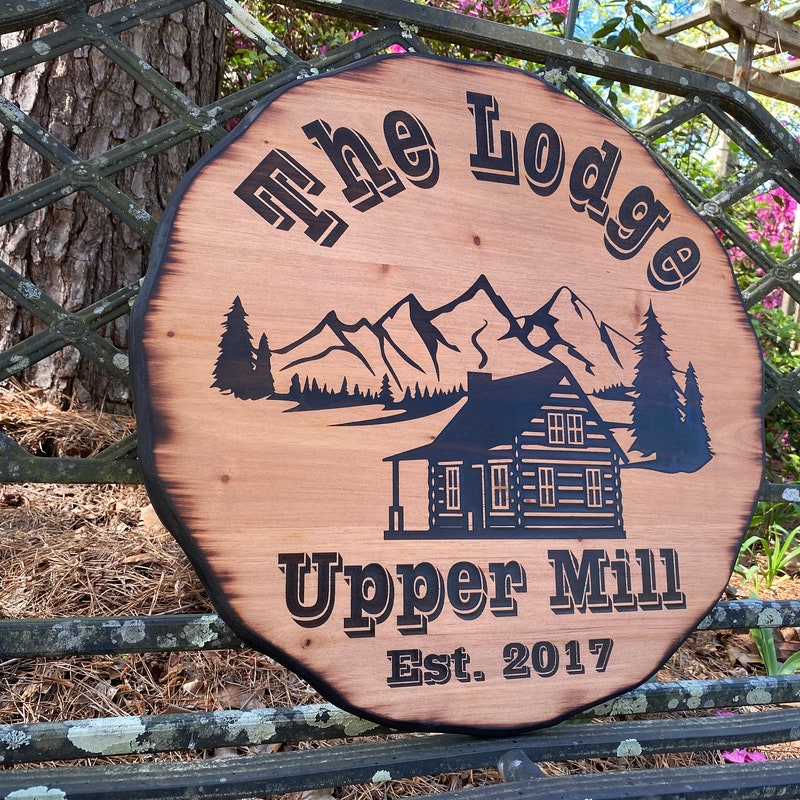 Custom Cabin Signs - Etsy