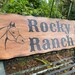 Ranch House Outdoor Wood Sign Custom Western Cowboy Decor Wood ...