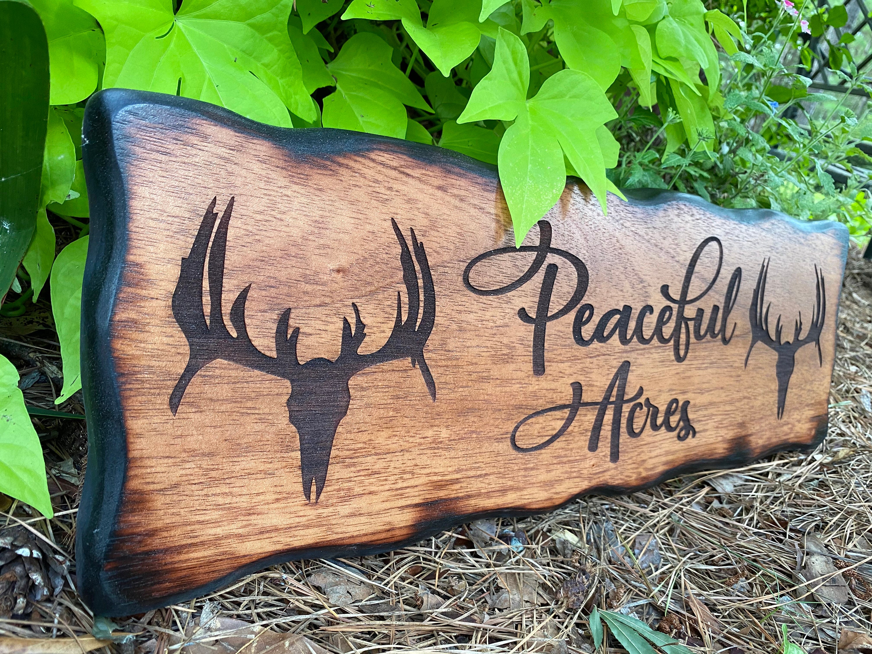 Custom Name Rustic Wood Sign Personalized Western Decor | Etsy