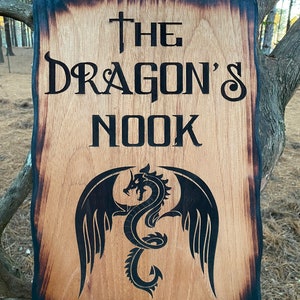 Personalized Medieval Tavern Sign - Dungeon and Dragons - Dnd Gift ...