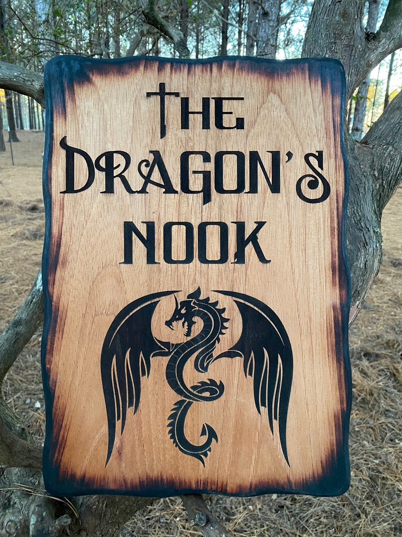 Personalized Medieval Tavern Sign - Dungeon and Dragons - Dnd Gift ...