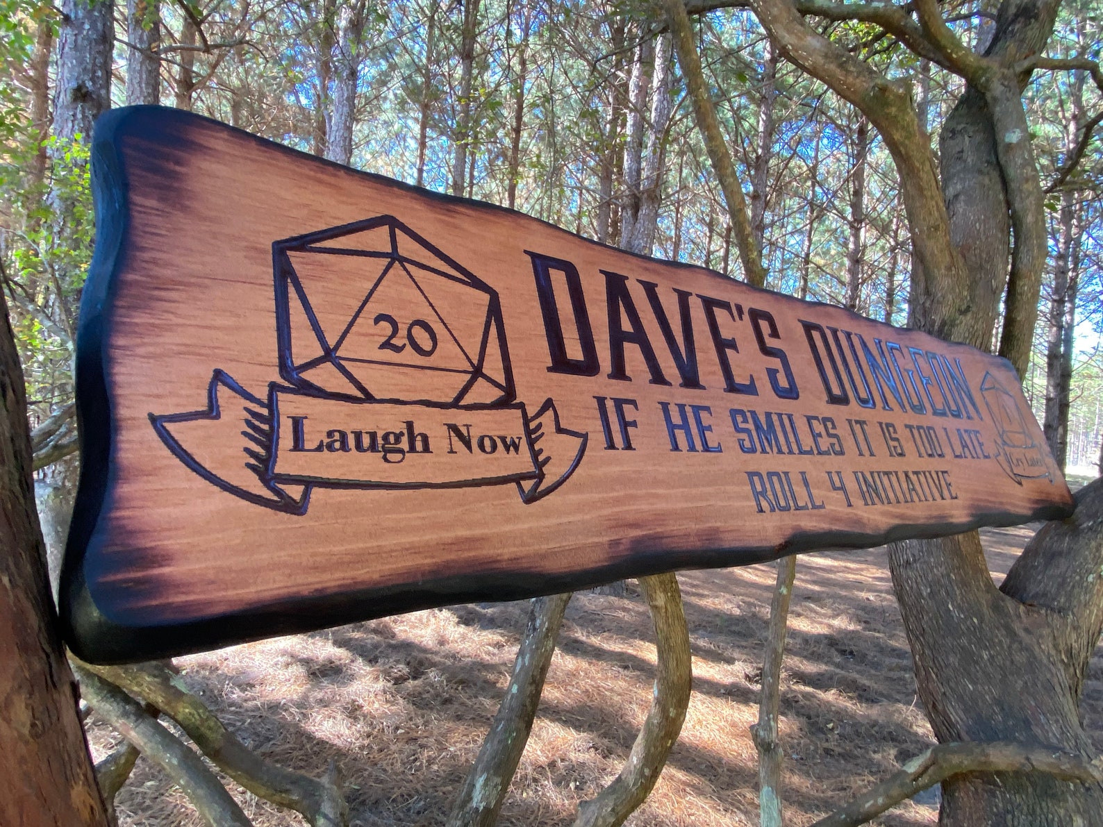 Dungeons and Dragons Gift Tavern Sign - Personalized Dnd Dungeon - Roll ...