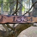 Rustic Ranch House Address Sign, Personalized Wood Western Horse ...