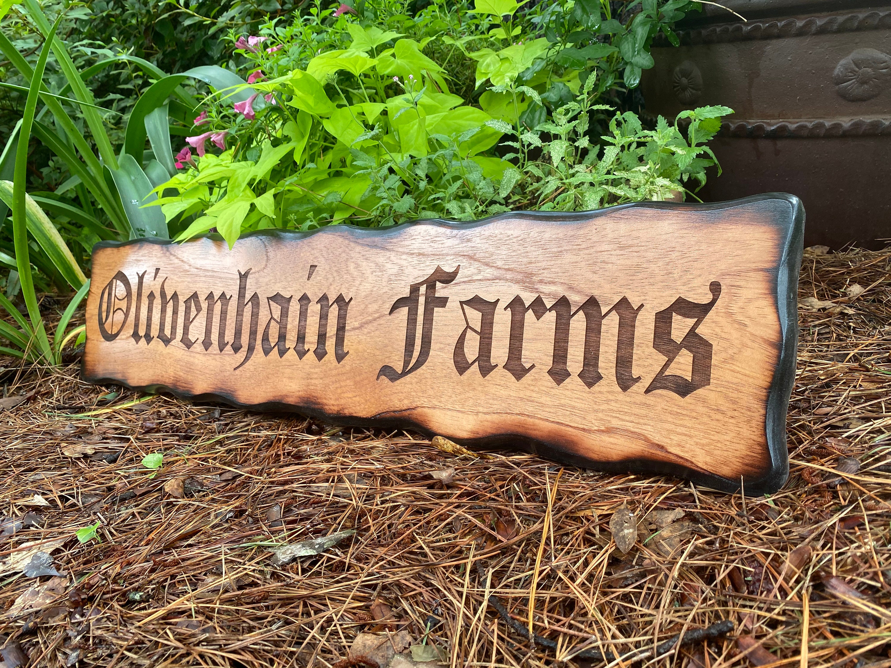 Family Farm Name Personalized Decor Engraved Western Wall | Etsy