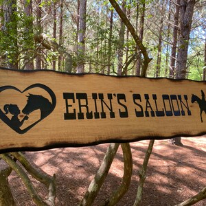 Rustic Wood Ranch Name Sign Distressed Custom Hanging - Etsy