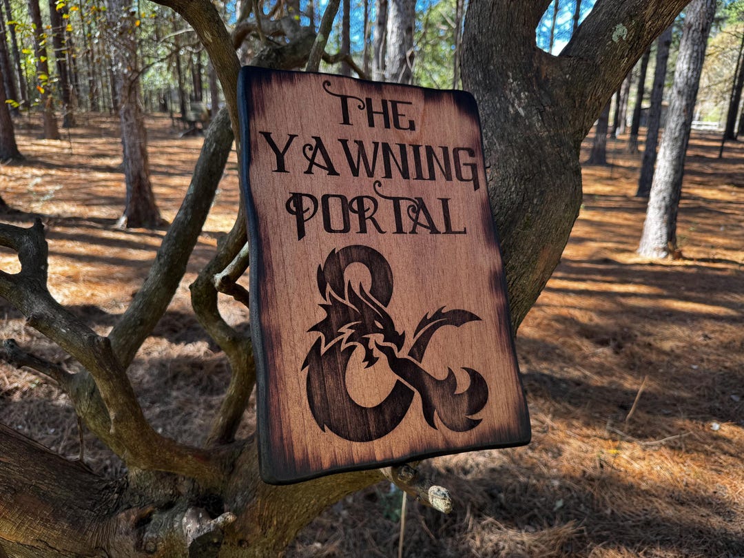 Personalized Ampersand Logo Sign - Dungeon and Dragons - Engraved Dnd ...