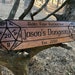 Custom Dnd D20 Dungeon Sign Personalized Dungeons and - Etsy