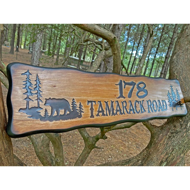 Rustic Cabin Signs - Etsy