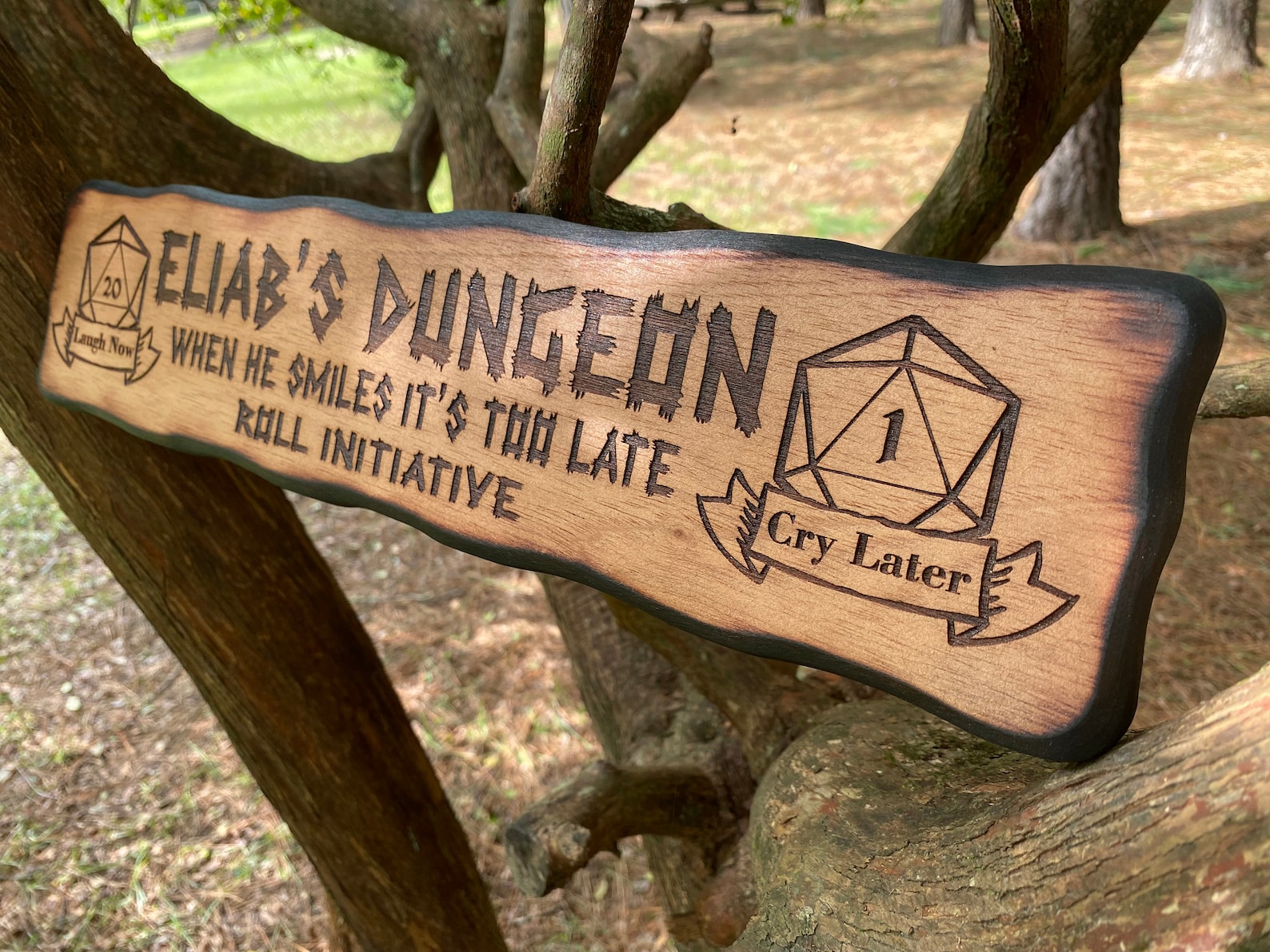 Dungeons and Dragons Gift Tavern Sign - Personalized Dnd Dungeon - Roll ...