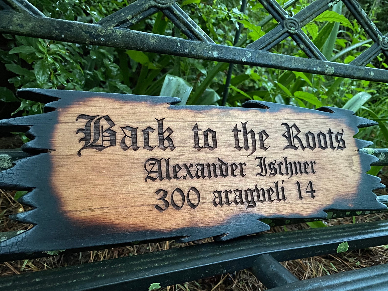 Personalized Outdoor Wood Address Sign Rustic Western Porch | Etsy