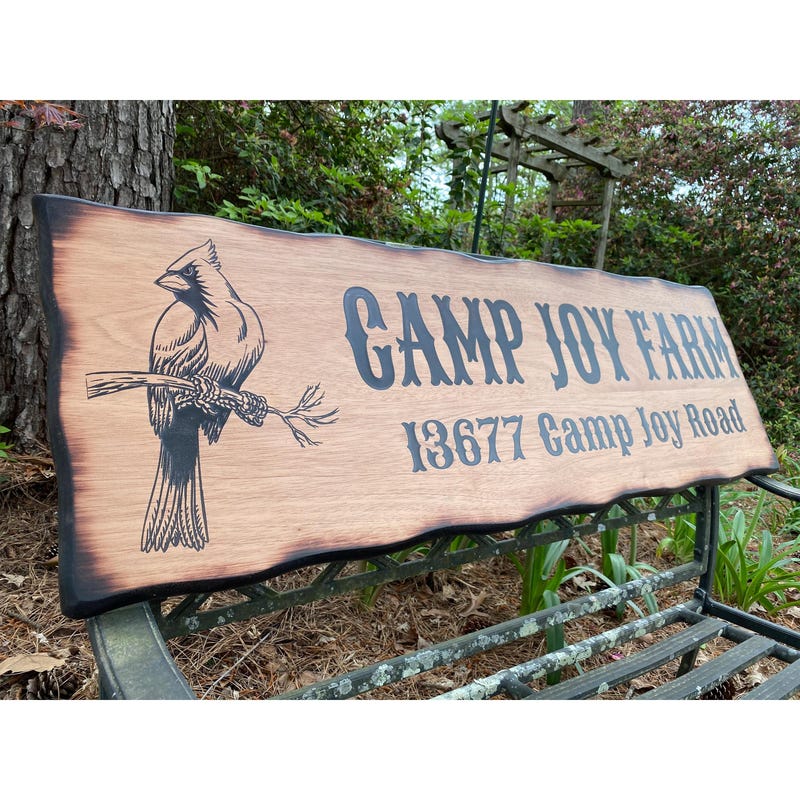 Cardinal Welcome Sign - Etsy