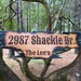 Custom Wood Rustic Address Plaque, Personalized Outdoor Western Sign ...