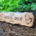 Personalized Wolf Western Address Sign, Engraved Wood Welcome, Rustic ...