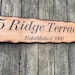 Personalized Rustic Driveway Address Sign, Engraved Western Wall Art ...