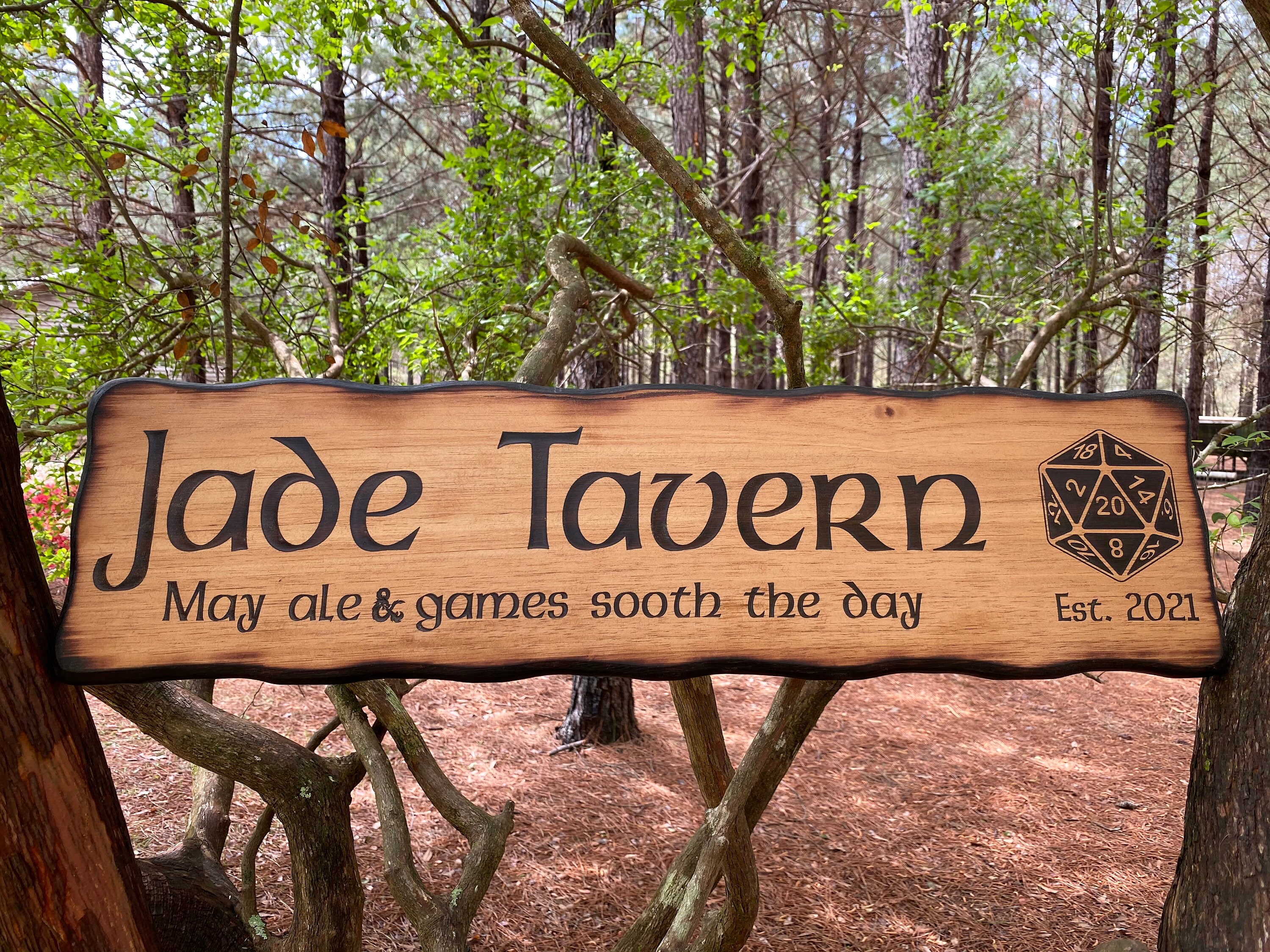 Dungeons and Dragons Wall Sign Personalized Dnd Tavern Sign - Etsy