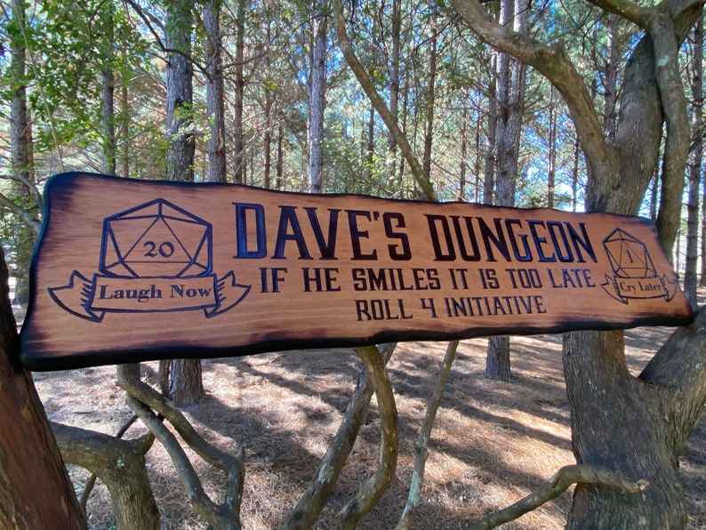 Dungeons and Dragons Gift Tavern Sign Personalized Dnd - Etsy