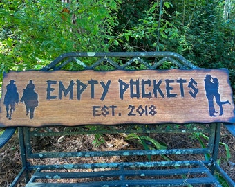 Western Outdoor Ranch Wood Sign Custom Rustic Horse House | Etsy