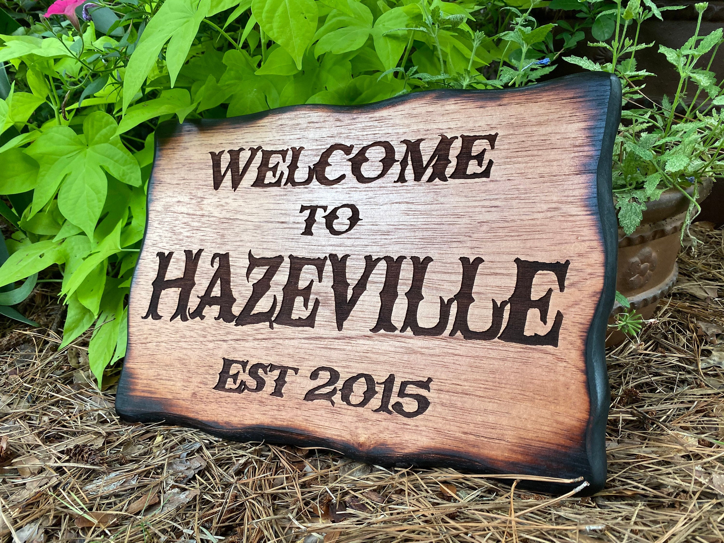 Custom Western Family Name Sign Personalized Outdoor and | Etsy