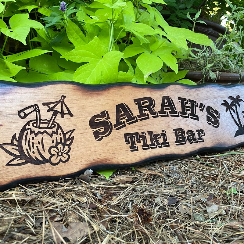 Tiki Bar Signs - Etsy