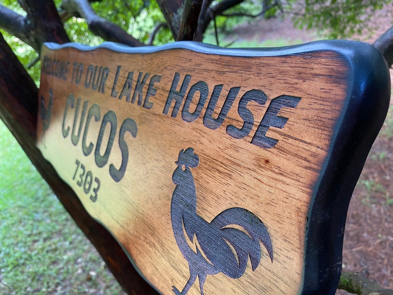 Personalized Farm House Address Sign Outdoor Wood Large - Etsy