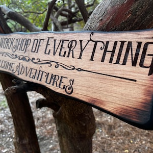 Custom Dnd Tavern Bar Sign Engraved Wood Hanging Sign Rustic Exterior ...