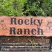 Ranch House Outdoor Wood Sign Custom Western Cowboy Decor Wood ...