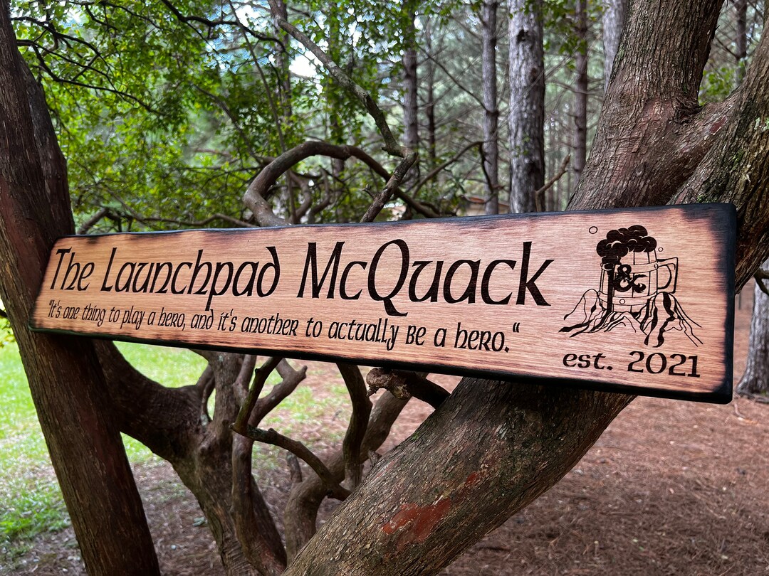 Dungeons and Dragons Tavern Sign Personalized Dnd Wall Sign Roll for ...