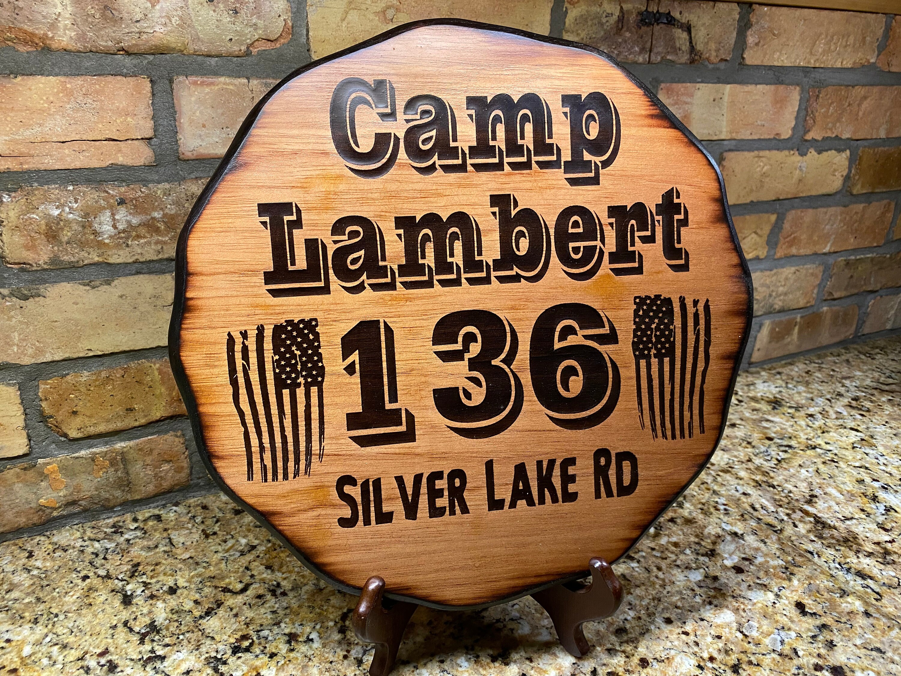 Personalized Patriotic USA Flag Sign United States Flag | Etsy