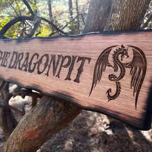 Custom Dnd Dragon Dungeon Sign - Personalized Dungeons and Dragons ...