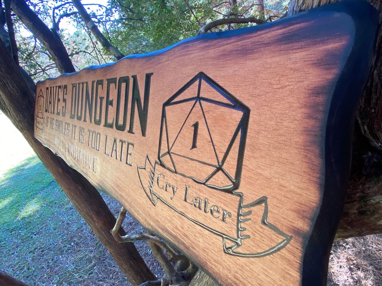 Dungeons and Dragons Gift Tavern Sign - Personalized Dnd Dungeon - Roll ...