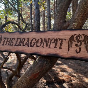 Custom Dnd Dragon Dungeon Sign - Personalized Dungeons and Dragons ...