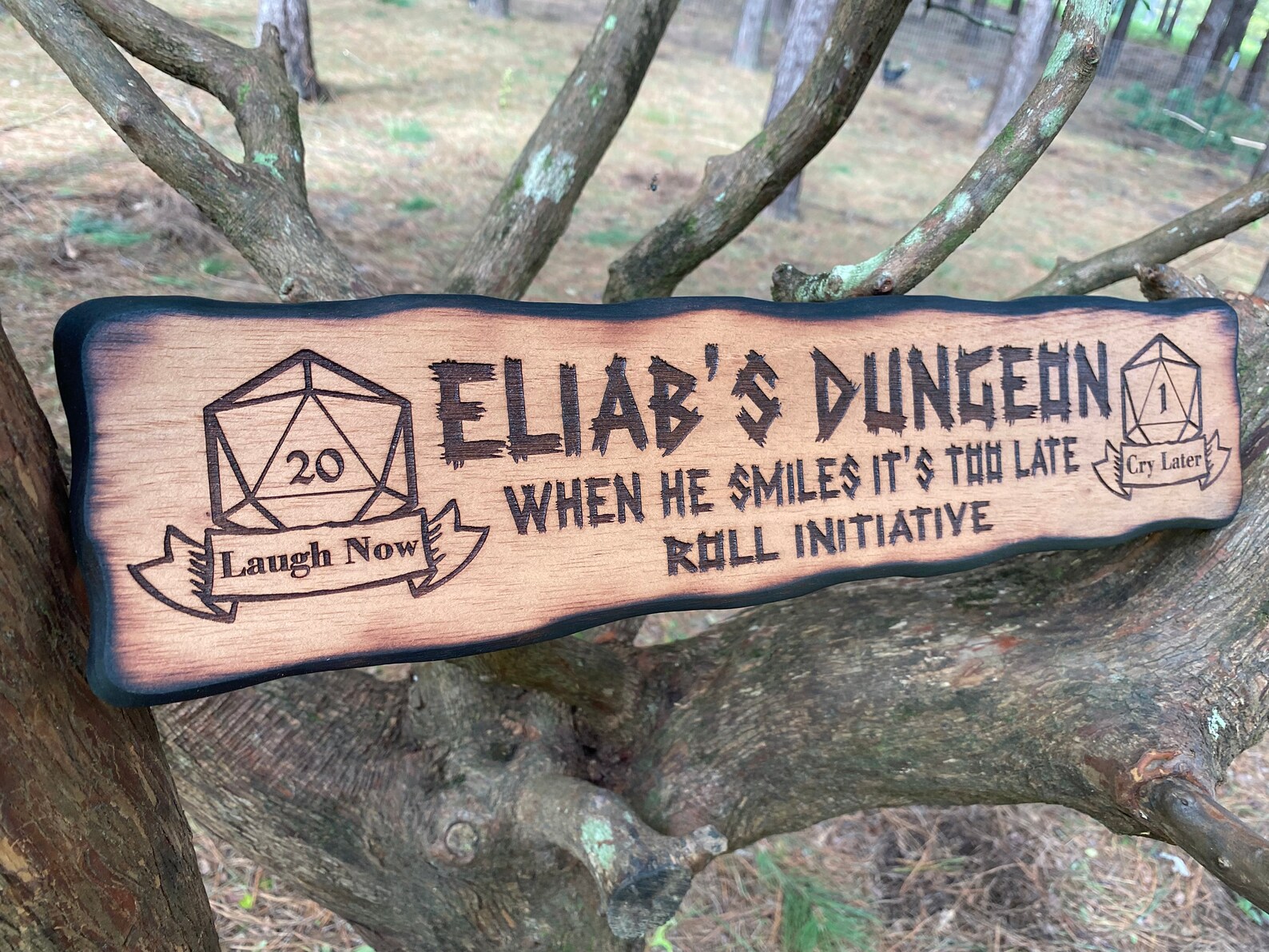 Dungeons and Dragons Gift Tavern Sign - Personalized Dnd Dungeon - Roll ...