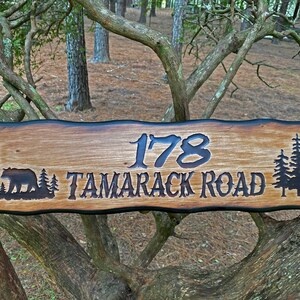 Outdoor Personalized Rustic Bear Sign, Cabin Western Wall Art, Rustic ...