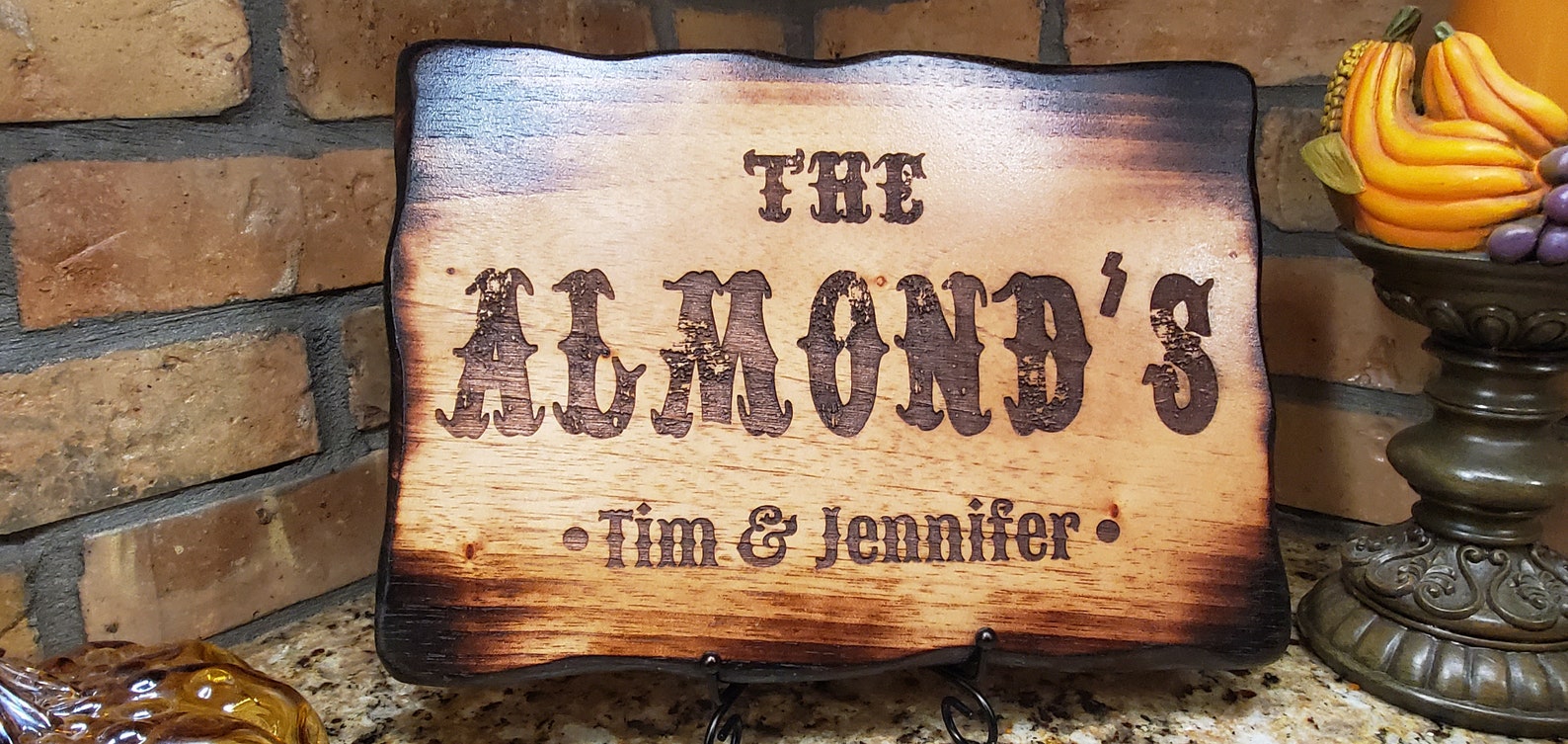 Personalized Western Family Name Signs, Outdoor and Indoor, FREE ...