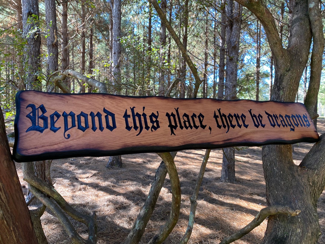 Personalized Dnd Wood Sign Medieval Wall Decor Dungeons and Dragons ...