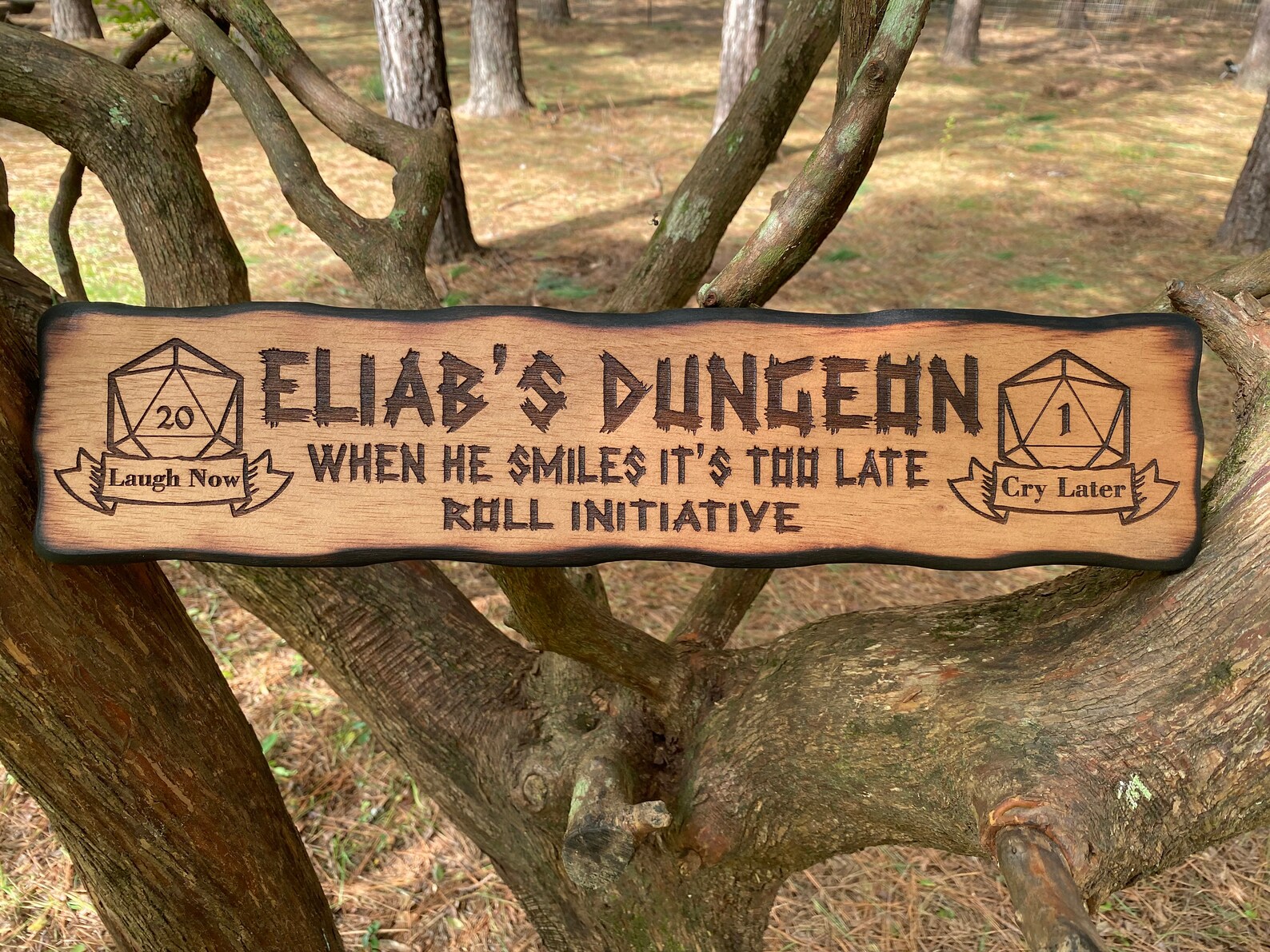 Dungeons and Dragons Gift Tavern Sign - Personalized Dnd Dungeon - Roll ...