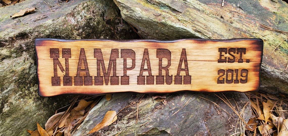 Personalized Rustic Family Sign Antiqued Outdoor Address | Etsy