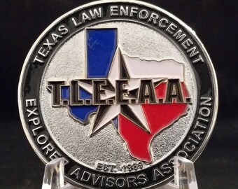 Texas Dps Challenge Coin - Etsy