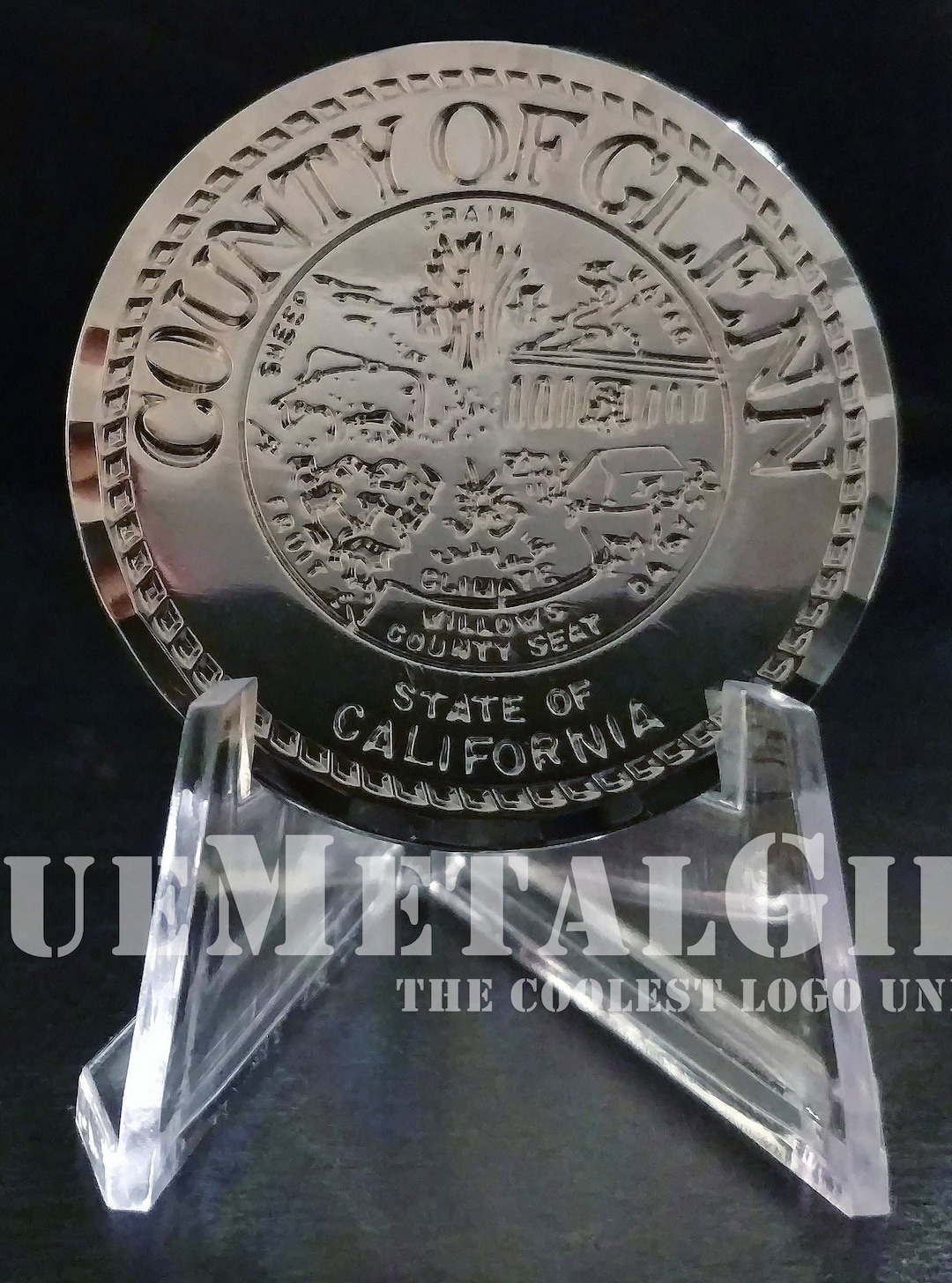 County of Glenn State of California Challenge Coin SMART Team - Etsy