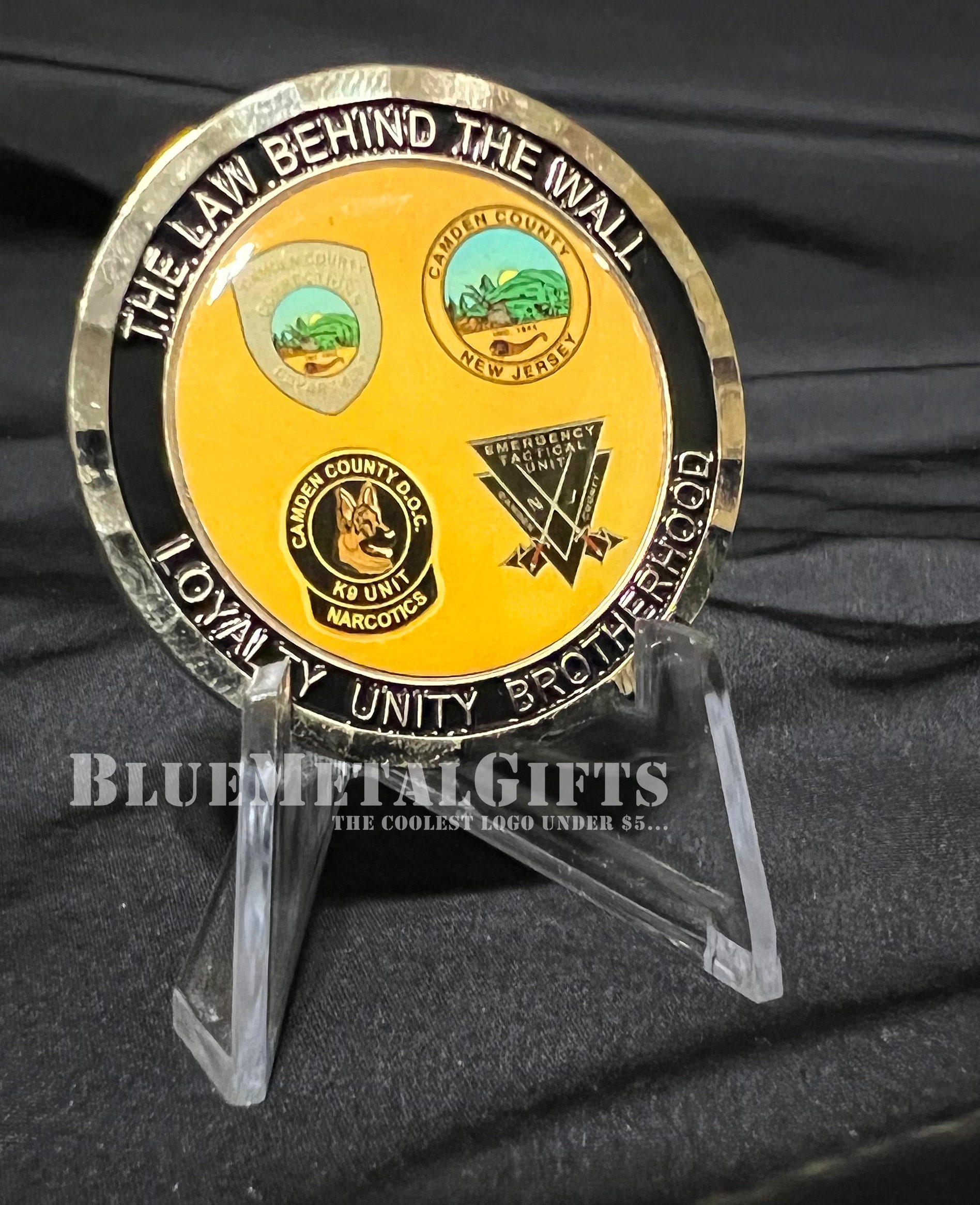 Camden County Department of Corrections Coin Free Priority - Etsy