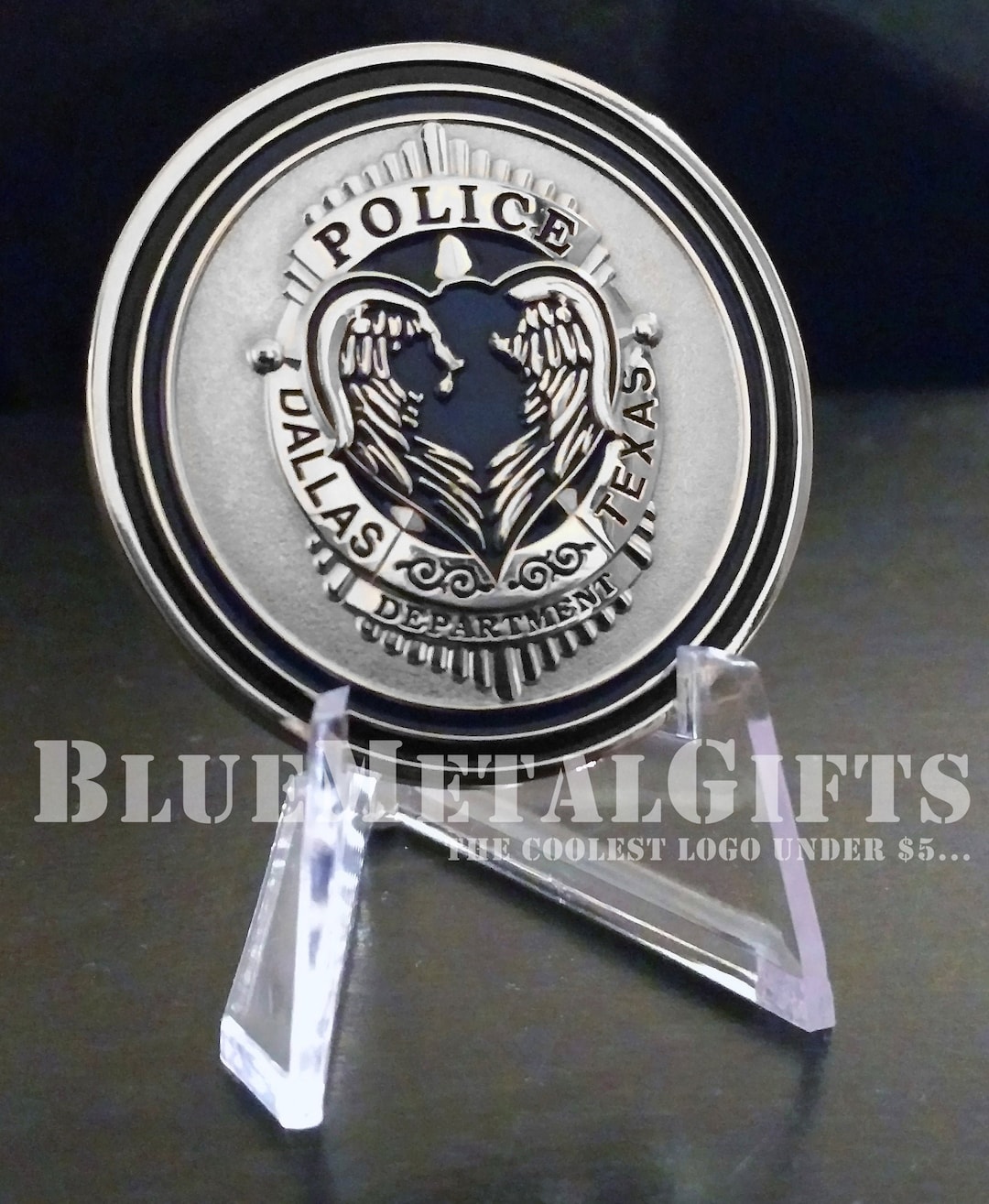 Dallas Police Department Remembrance Coin - Etsy