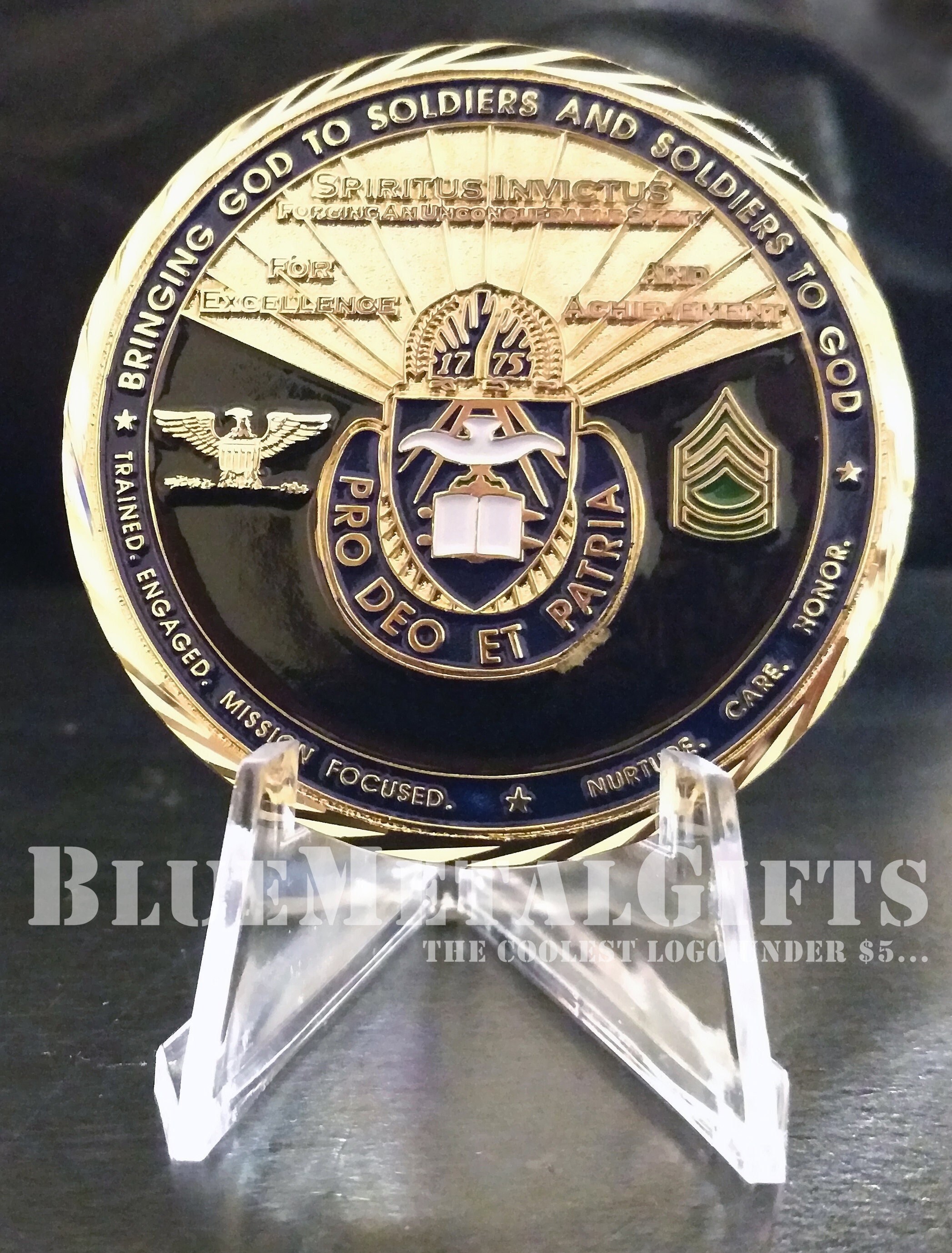 Ranked Coin MSCOE Fort Leonard Wood Religious Support Office - Etsy