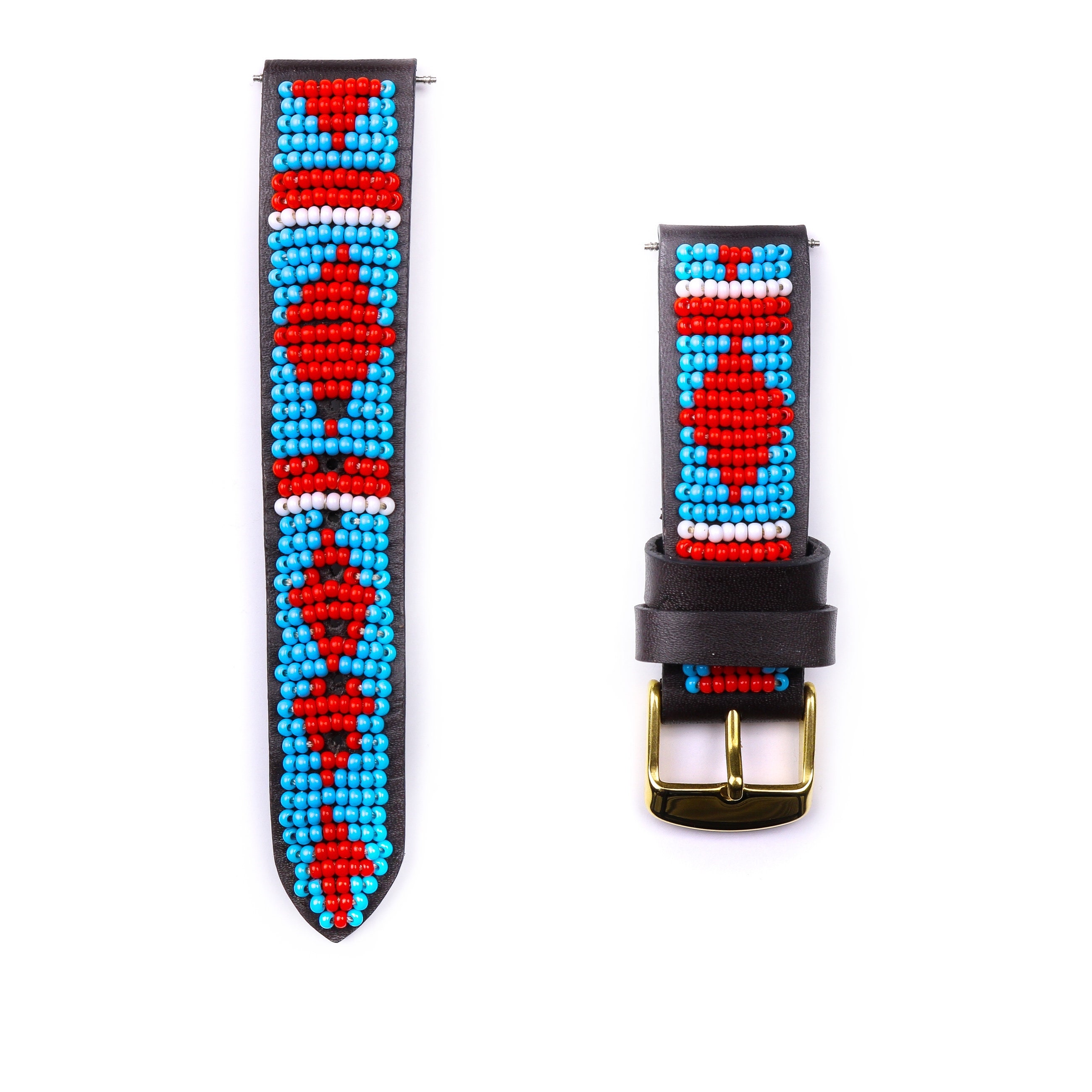 UBUNTU UNITY Handmade Native Maasai Inspired, Beaded Watch, Beaded ...