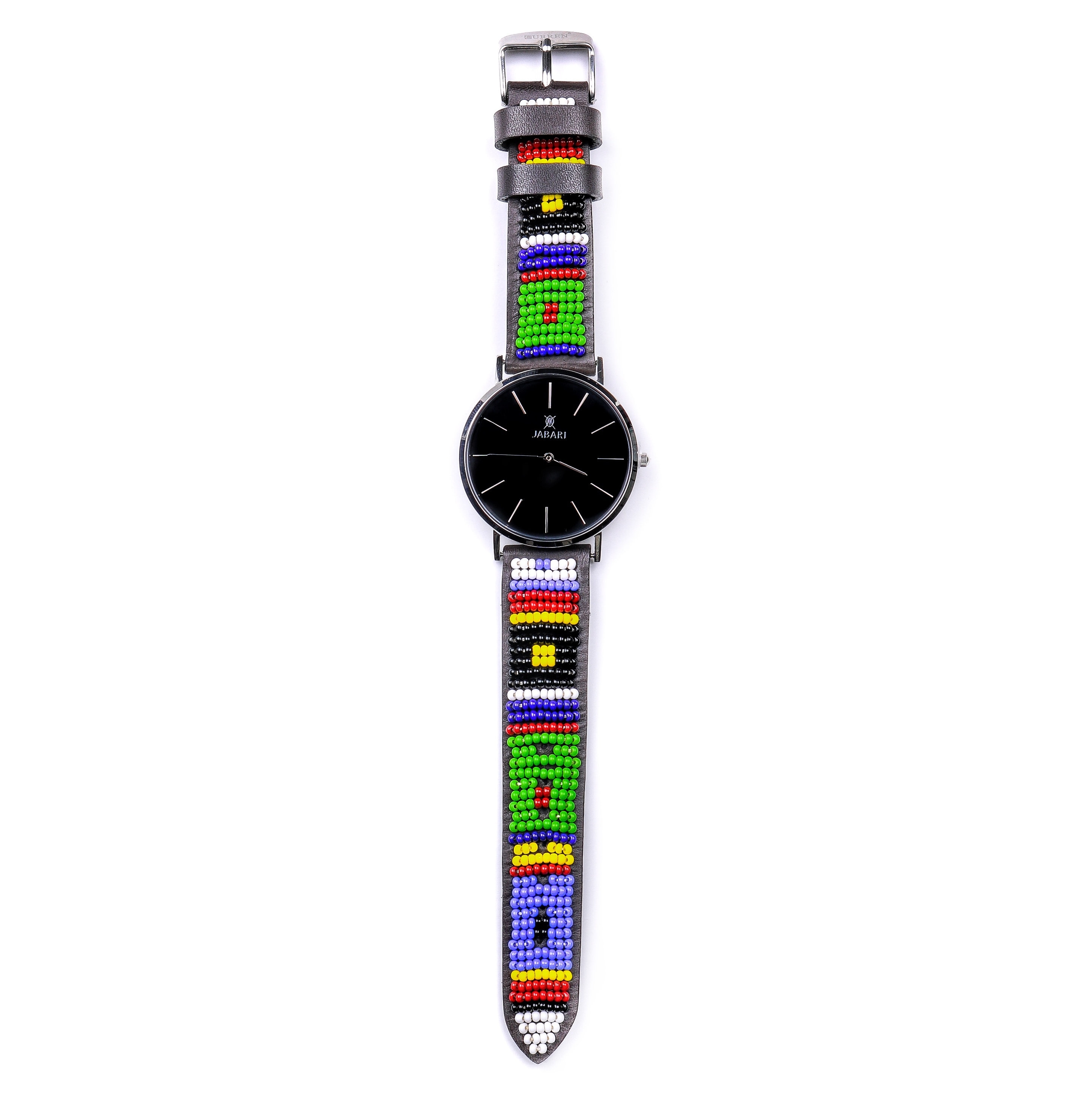 WAKATI TIME Handmade Native Maasai Inspired Beaded Watch - Etsy