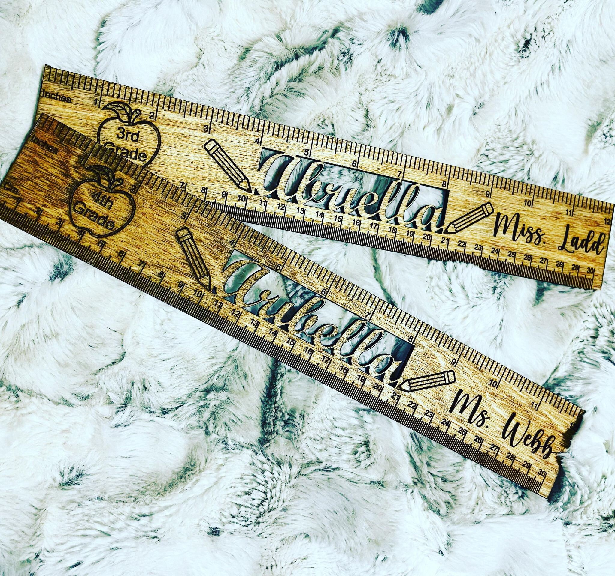 Personalized Ruler SVG - Etsy