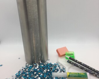 Rhinestone Tumbler Kit - Etsy