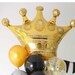 Gold Crown Balloon Queen King Crown Balloon Princess Prince - Etsy