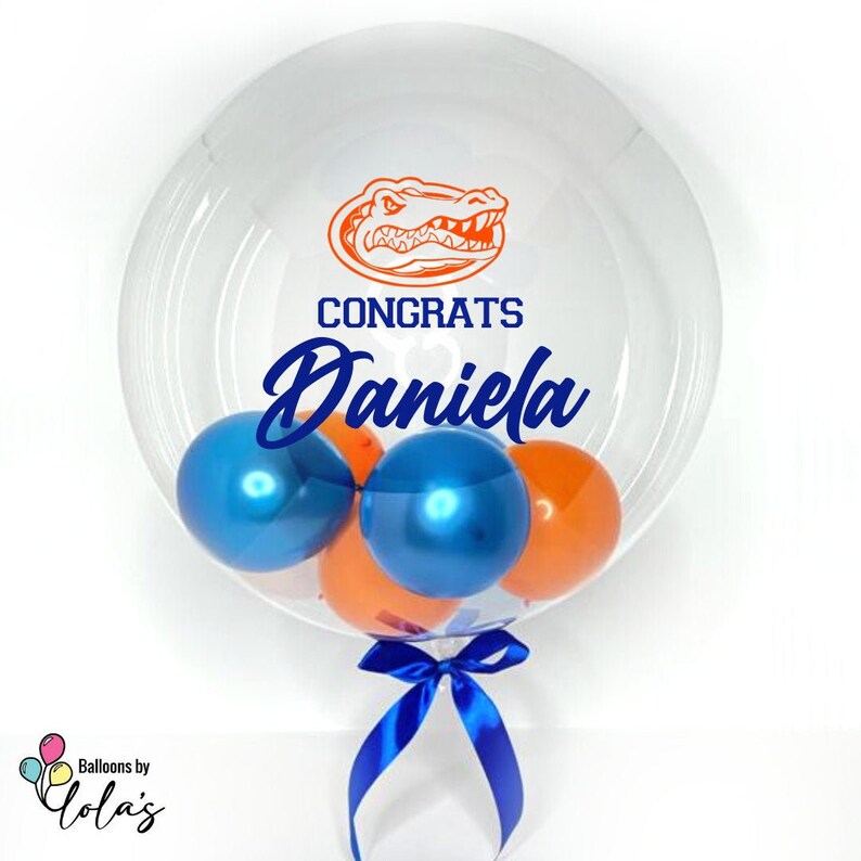 DIY Custom Graduation Gators Balloon Full DIY Kit 18 - Etsy DIY Custom Graduation Gators Balloon Full DIY Kit 18 - Etsy
