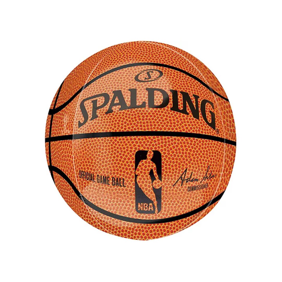 Spalding NBA Basketball Foil Balloon 15 in Decor Balloon - Etsy