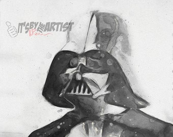 Darth Vader Melted Mask 3D Printed Pla Filament Silk Bust Fan - Etsy